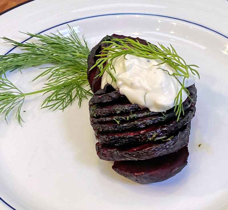 Hasselback Beets – Al Johnson’s Swedish Restaurant, Butik & Stabbur